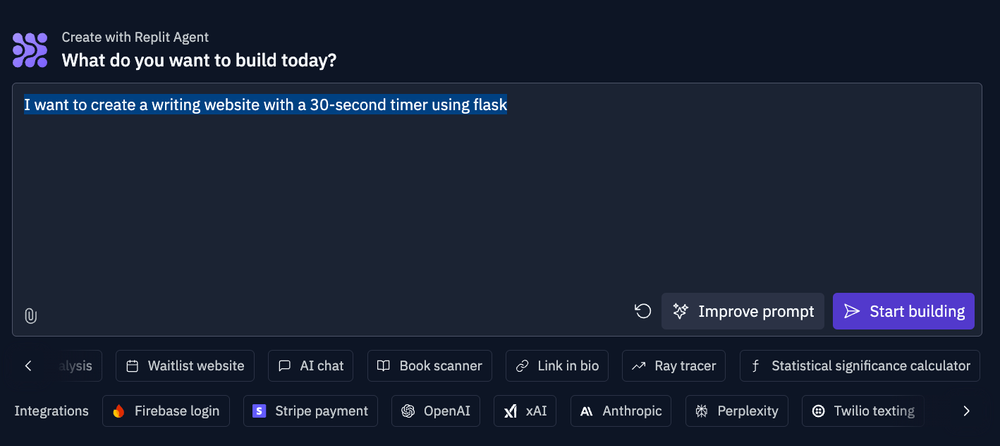 Replit Agent 사용법 소개 - AI 코딩 도구 추천